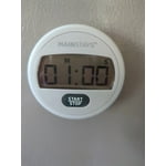 Mainstays Digital Kitchen Timer, Magnetic Countdown Count up Timer with ...