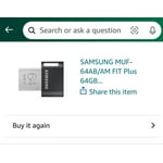 SAMSUNG 256GB Fit Plus USB Flash Drive - Walmart.com