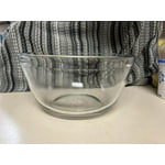 Mainstays Glass Mixing Bowl, 4 Quart Microwave Safe with Wide Opening ...
