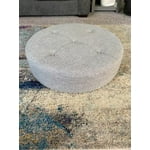 Baxton Studio Vinet Contemporary Beige Fabric Tufted Padded Coffee ...