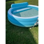 Sable BIG EXTRA LARGE Inflatable Pool, 95x75x40in Rectangular Pool for ...
