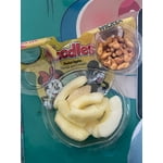Crunch Pak Foodle Snack Pack with Fresh Sliced Peeled Apples, Crackers ...