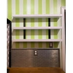 Industrial 3-Tier Bracket Wood Floating Shelf, 20" Gray - Walmart.com