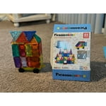 PicassoTiles 101 PC Magnetic Building Blocks Play Set, STEM ...