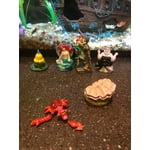 Penn-Plax Little Mermaid 5-Piece Mini Resin Ornaments for Aquariums ...