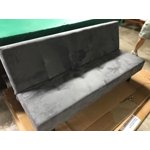 Mainstays 68? 3-Position Tufted Futon, Gray - Walmart.com