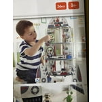 Hape Kids Space Station Toy - 37 Piece Wooden Discovery Spaceship Set ...