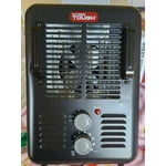 Hyper Tough 1500W Electric Utility Fan- Forced Space Heater, Indoor ...