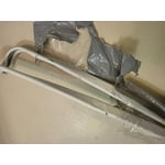 "Kenney® White Decorative Double Curtain Rod, Adjustable 28-48 ...