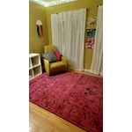 nuLOOM Leaflet Fountain Boho Wool Accent Rug, 2' x 3', Pink - Walmart.com