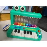 Battat Croco Pop Piano Toy Keyboard with Songs Sounds Lights, Baby and ...