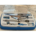 Mr. Pen Geometry Set, 13 pcs with compasses, triangles, ruler ...