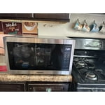 Panasonic 1.3 Cu. ft. Compact 1100W Microwave Oven, Stainless Steel ...