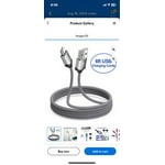 AILKIN USB C Cell Phone Wire, Fast Charging Type C to USB A Cable, Rose ...