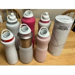 Cirkul 32oz Kit: Rose Gold Stainless Steel Bottle, Lid, 2 Flavor ...