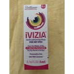 iVIZIA Dry Eye Drops, Preservative-Free, 10ml Bottle - Walmart.com