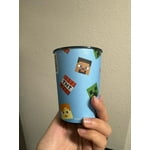 Minecraft Party Plastic Cup, 16 fl oz, 1ct - Walmart.com