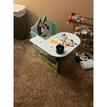 Bluey Chair Desk with Storage Bin by Delta Children - Greenguard Gold ...