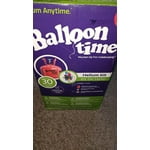 Balloon Time 9.5in Helium Tank Kit - Includes 30 Assorted Latex ...