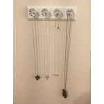 Command Crystal Knob Rack, Quartz, 1 Rack, 4 Strips/Pack - Walmart.com