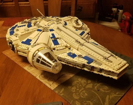 LEGO Star Wars Solo A Star Wars Story Kessel Run Millennium Falcon 75212 Toy Building Kit 1414 Piece Walmart
