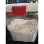 Progressive Prepworks Airtight Flour Keeper with Built-In Leveler, 3.8 ...