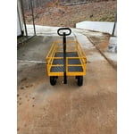 "Gorilla Ground Work Wagon Steel Utility Cart for Garden, Lawn, Yard ...