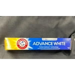 ARM & HAMMER Advance White Toothpaste, Teeth Whitening Baking Soda, Stain Defense, Fluoride ...