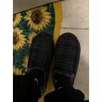 Men's Memory Foam House Slippers - Cozy, Fuzzy Bedroom Slip-on Loafer ...