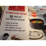 Emeril Lagasse 10-Piece Forever Pans Set, Hard Anodized Aluminium ...