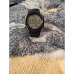 George Men's Digital Watch, Black Case, Positive Display, Plastic Band ...