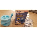 Equate Neti Pot Nasal Wash System for Sinus Congestion Relief, 50 ...