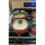 Tramontina 9-Piece Non-stick Cookware Set, Red - Walmart.com