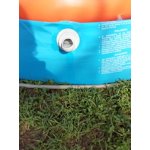 Summer Waves 3D Quick Set Round Family Round Swimming Pool, 7 ft ...