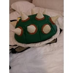 Super Mario Bros Cosplay Bowser Green Turtle Shell Backpack with 3D ...