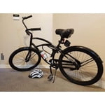 "Hyper Men's 26"" Cruiser Commuter Bike, 7-Speed, Comfort Seat, Gray ...