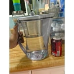 Brita Stream Cascade Large Space Saver 12-Cup Filtration Water Pitcher ...