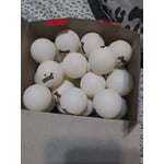 Penn 40mm 1-Star White Table Tennis Balls; Box of 36 Official ...