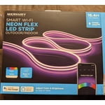 Merkury Innovations Smart Indoor and Outdoor Flex LED Multicolor Neon ...