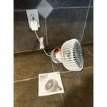 Sharper Image Refresh 01X Rechargeable Travel Fan, 7.2", White ...