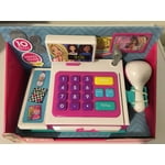 Barbie Play Checkout Set: Cash Register with Sounds, Pretend Money ...