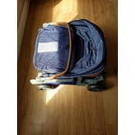 MonBebe Cube Compact Stroller with storage and visor, Blue Boho ...