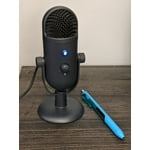 Onn+ USB Dual-Pattern Microphone with Volume Mute Controls 3.5mm ...