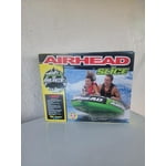 Airhead Slice Inflatable 2-Person Water Towable Boat Tube, Heavy-Duty ...