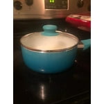 Mainstays Ceramic Nonstick 12 Piece Cookware Set, Teal Ombre - Walmart.com