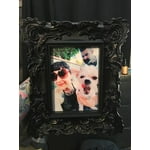 Mainstays 5x7 Black Chunky Baroque Picture Frame - Walmart.com