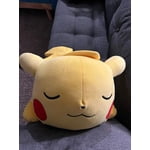 Free Shipping! Pokemon Sleeping Plush Pikachu 18-Inch Soft Cuddly Toy ...
