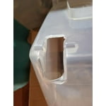 Buddeez Plastic Pet Food Container for Dogs/Cats with Wheels and Scoop ...