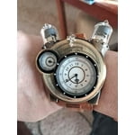 ThinkGeek Steampunk Tesla Analog Watch with Metallic Findings and ...