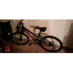 Mongoose 24-in. Full Suspension Adult Excursion Mountain Bike, Black ...